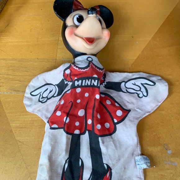 Disney | Other | Minnie Mouse Vintage Puppet From 9560 | Poshmark